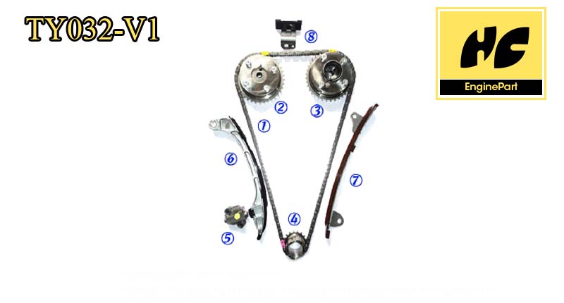 2012 Toyota Camry Timing Chain Kit